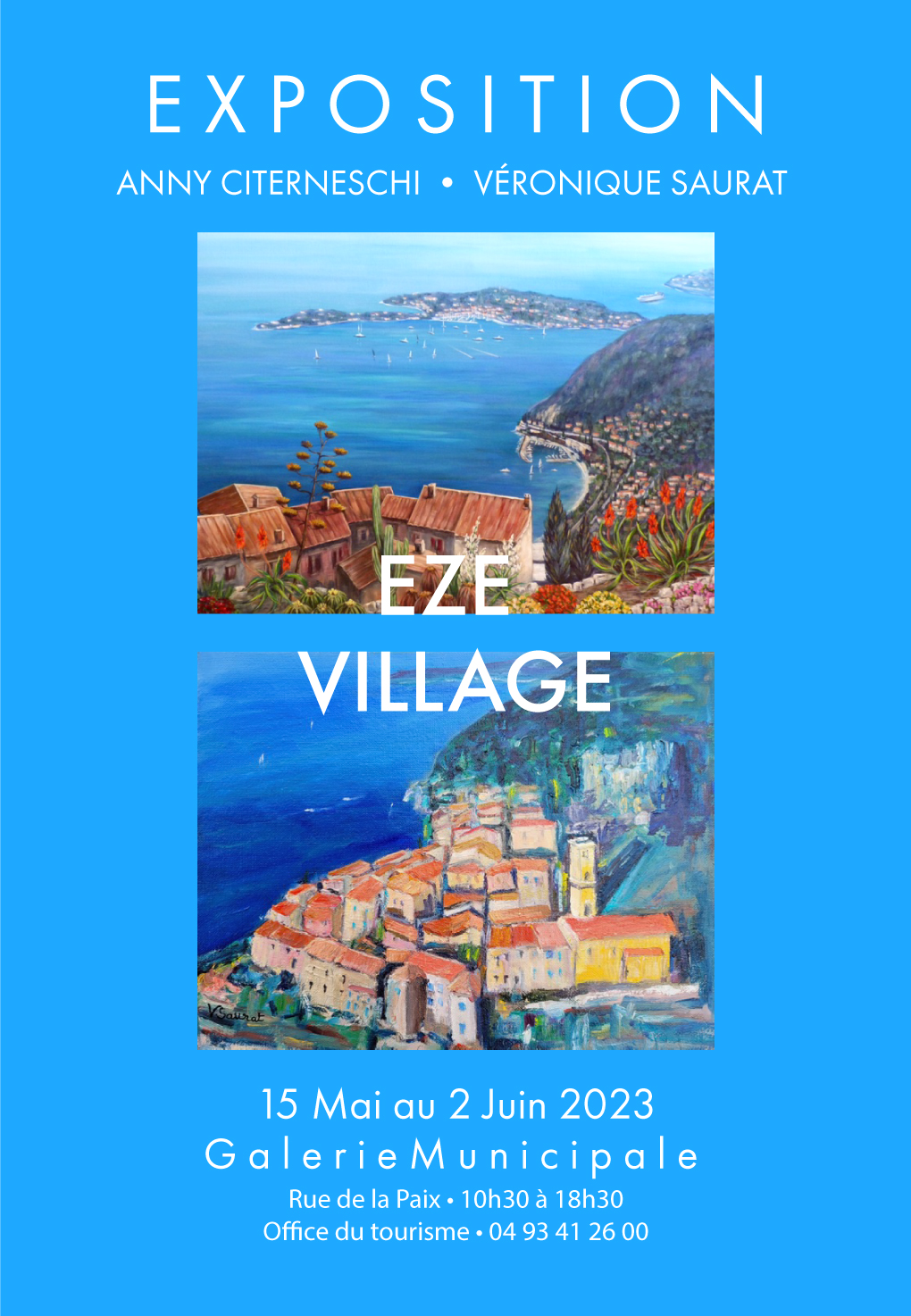 Exposition Anny Citerneschi - Véronique Saurat - Site officiel de la ...